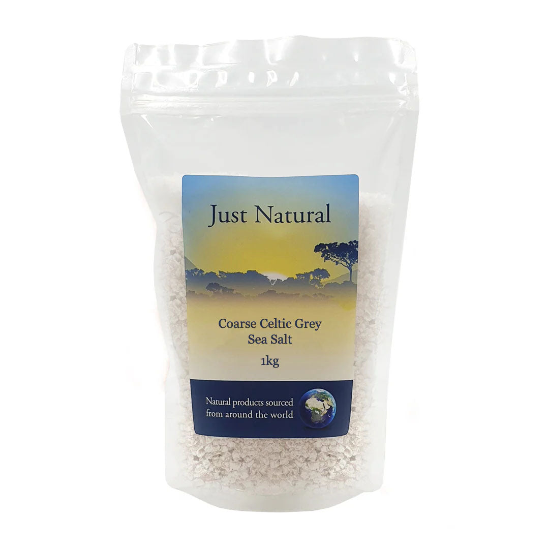 Discount Health Store | Just Natural Celtic Sea Salt 1kg