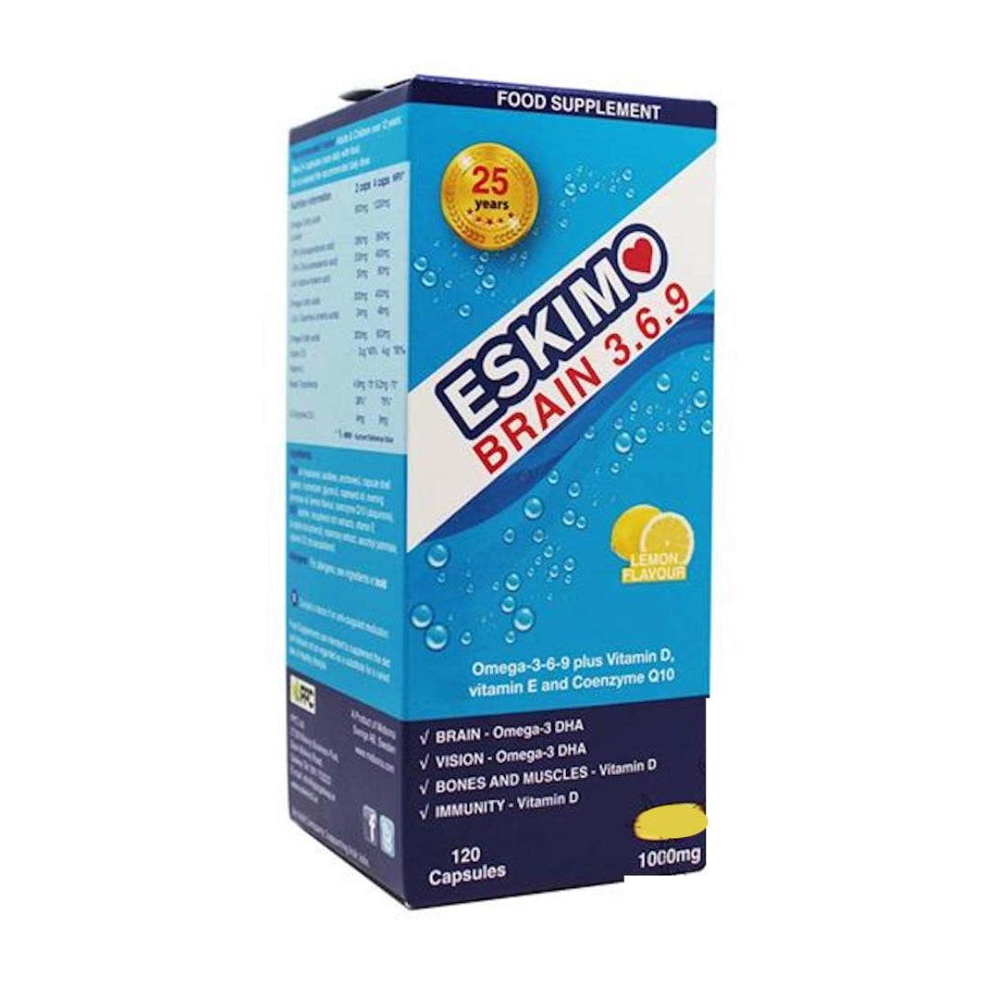 Discount Health Store | Eskimo Brain 3.6.9 120 Capsules