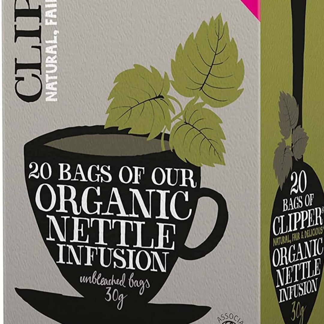 Clipper Organic Nettle Tea 20 Bags - Discount Health Store — Discount ...